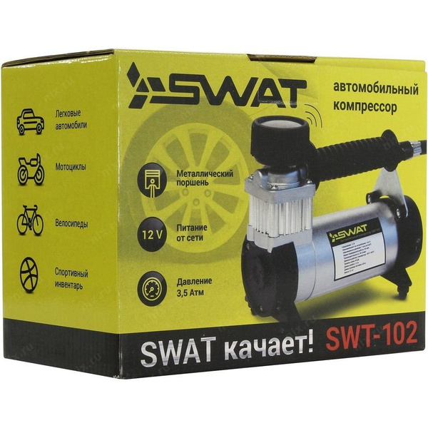Компрессор Swat SWT-102 13737 для шин по низкой цене - купить в ...