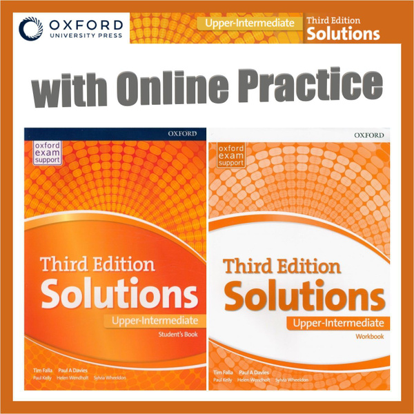 Solutions Upper-Intermediate Online Practice Student's book + Workbook ...