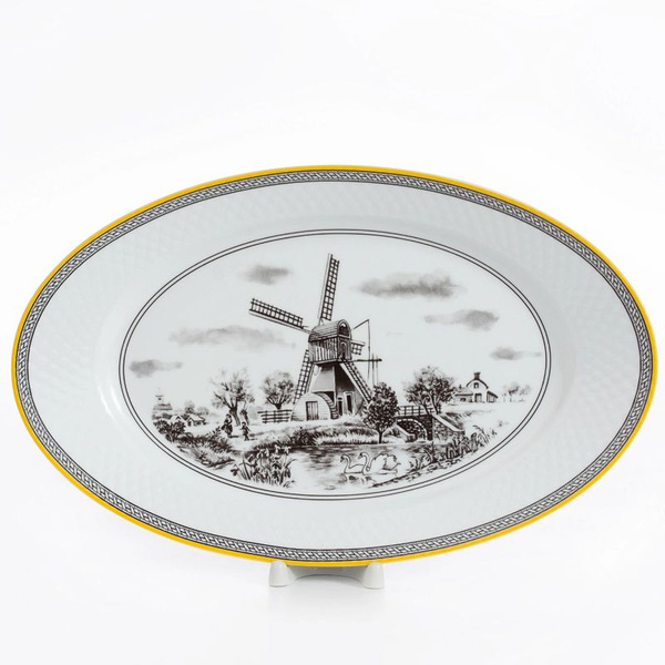 Блюдо Zarin Iran Porcelain Industries Со., Фарфор, диаметр38 см купить ...