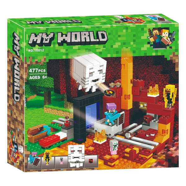 Конструктор Lari (Bela) My World: Портал в подземелье, 477 дет. (10812 ...