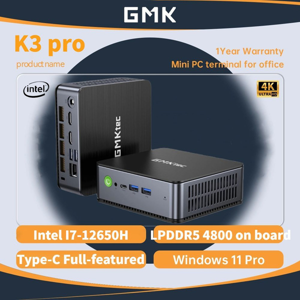 Купить компьютер GMKtec K3 PRO 12650H, по низкой цене: отзывы, фото, характеристики в интернет ...