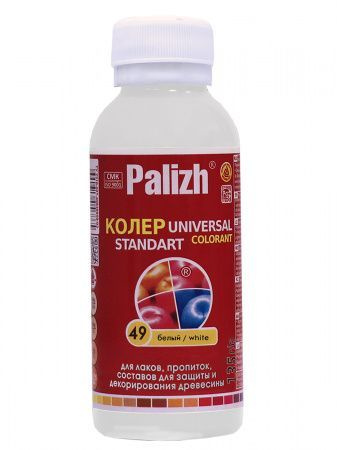 Паста колер универ. "Palizh STANDART" 0,1л №49 белый купить на OZON по ...
