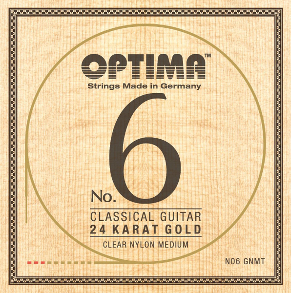 Струны Струны для классической гитары optima no.6 24k gold strings no6 ...
