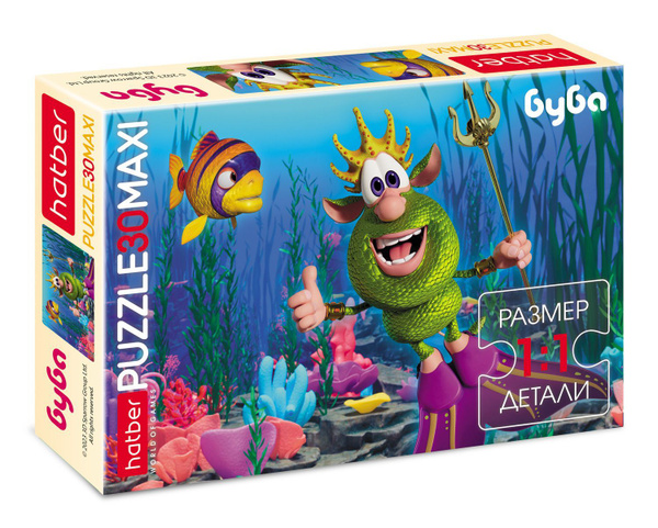 Пазлы Hatber 30 элементов А4ф 210х290мм MAXI-Буба- - купить с доставкой по выгодным ценам в ...
