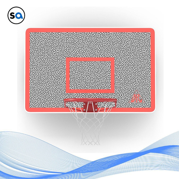 Баскетбольный щит DFC 122х80 см - купить по выгодной цене в интернет-магазине OZON (1028784922)