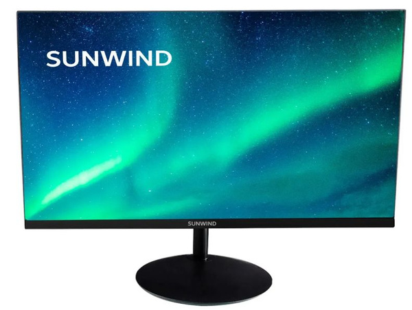 Монитор SUNWIND SUN-M24BA102 23.8" - купить по выгодной цене в интернет-магазине OZON (1214529160)