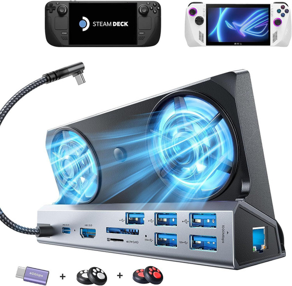 Док-станция для Steam Deck, док-станция Steam Deck 13 в 1 с 5 портами ...