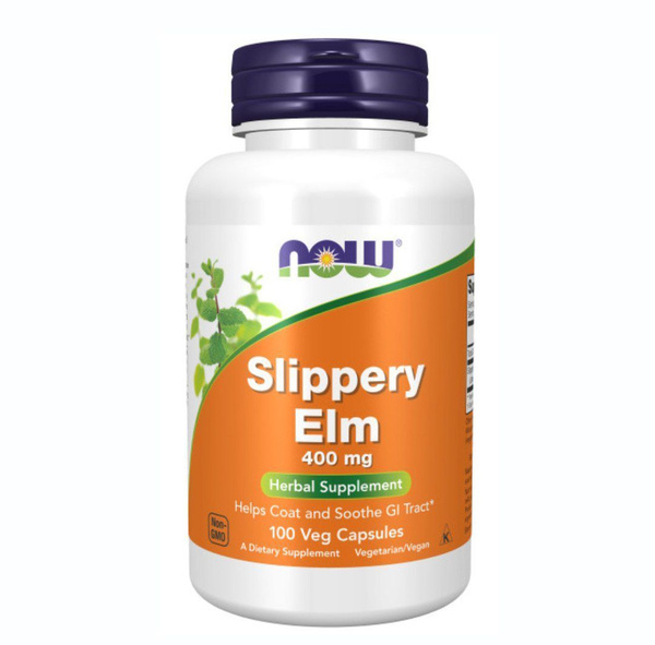 Now SLIPPERY ELM 400 мг 100 капсул - купить с доставкой по выгодным ...