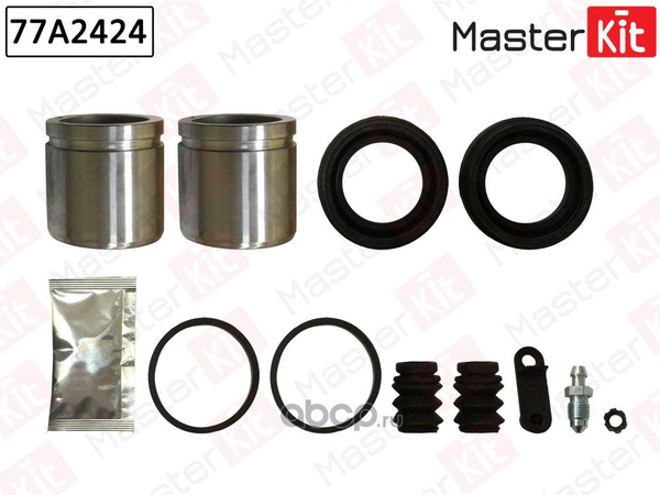 Ремкомплект тормозного суппорта + поршень - MasterKit арт. 77A2424 ...