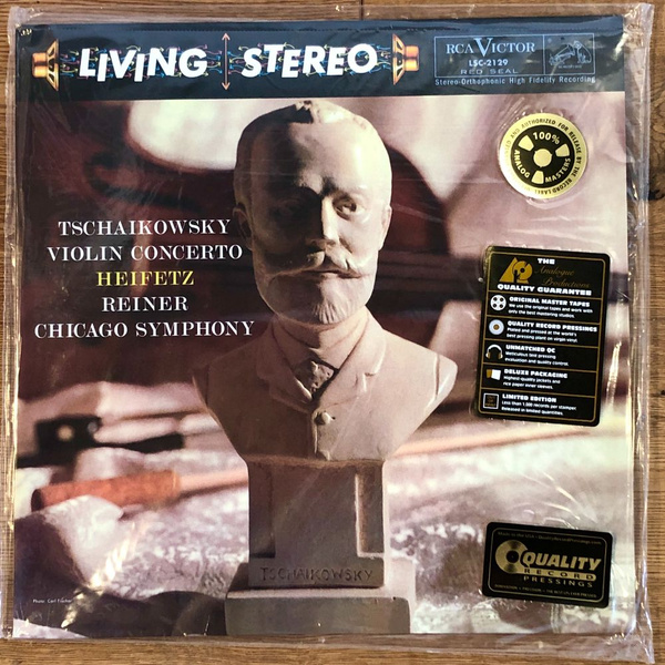 Виниловая пластинка Виниловая Пластинка Tschaikowsky, Heifetz, Reiner ...