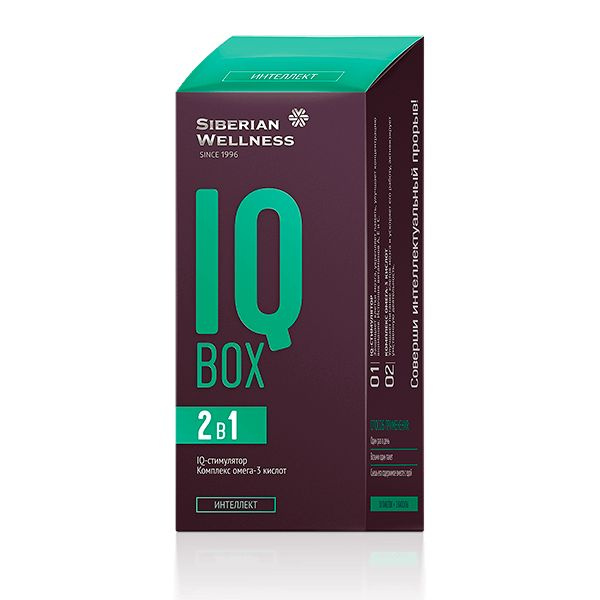 Характеристики IQ Box / Интеллект - Набор Daily Box/ 30 пакетов по 2 ...
