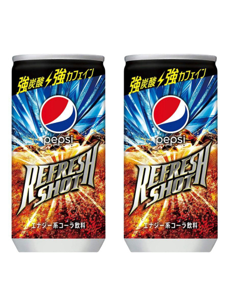 Газированный напиток Pepsi Refresh Shot 200мл, Япония х 2шт - купить с ...