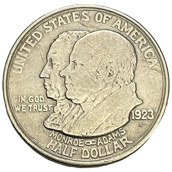США 1/2 доллара 1923 г. (100 лет Доктрине Монро) - купить в интернет-магазине OZON с быстрой ...