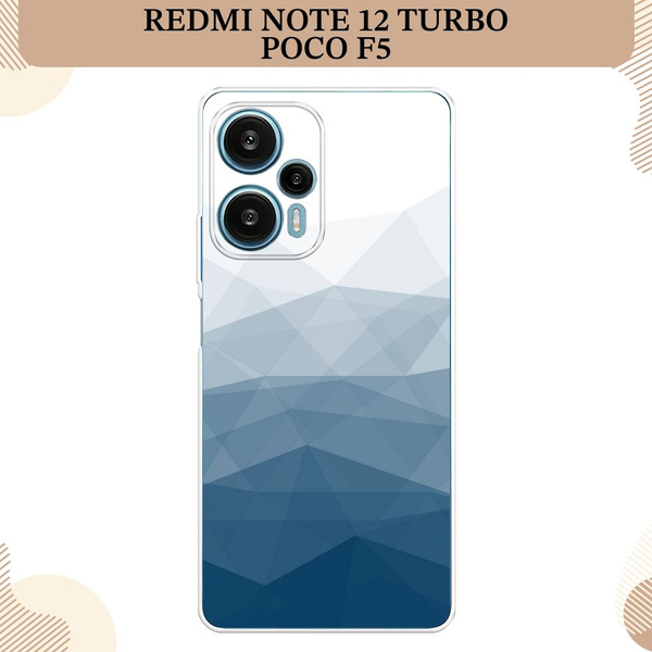 Силиконовый чехол на Xiaomi Redmi Note 12 Turbo/Poco F5 / Сяоми Редми ...