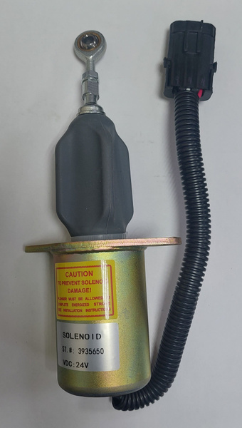 Соленоид ТНВД (Клапан отсечки) 6BT, 6CT, EQB210-20 - CUMMINS арт ...