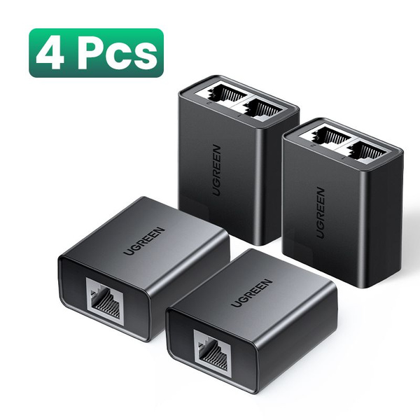 Ugreen Rj45 Разветвитель 1 на 2 Ethernet адаптер Удлинитель сетевого