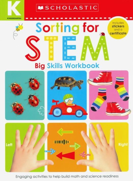 Kindergarten Big Skills Workbook. Sorting for STEM - купить с доставкой ...