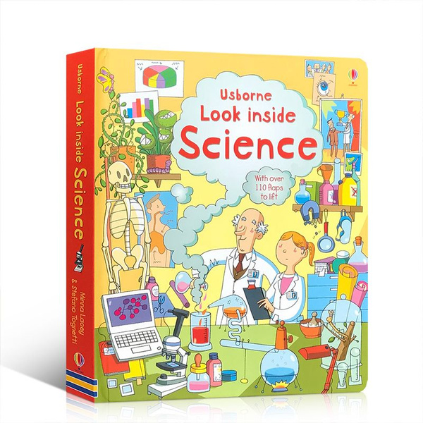 Usborne Look Inside Science Enlightenment Board Flipping Books Fun ...
