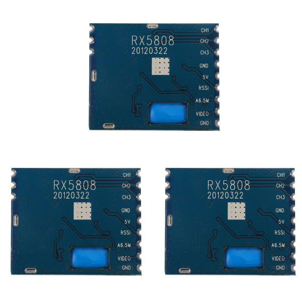 3X 5,8G FPV Мини беспроводной модуль аудио-видео приемника RX5808 для ...