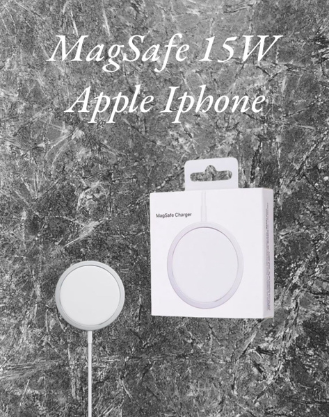 Беспроводное зарядное устройство ISA MagSafe Charger для iPhone, 15 Вт, USB Type-C, Quick Charge ...
