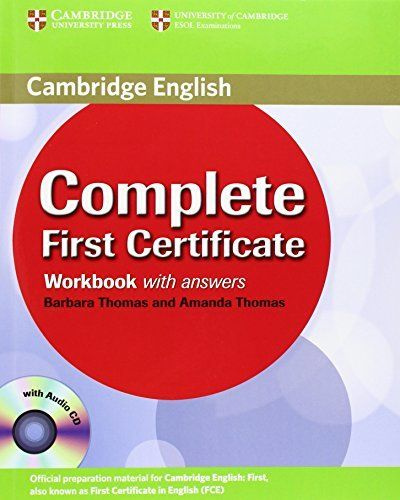 Complete First Certificate Workbook with answers with Audio CD - купить ...