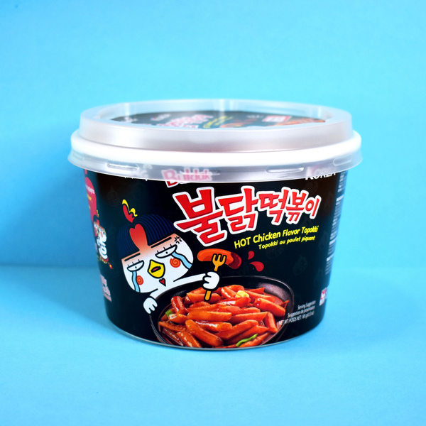 SAMYANG HOT CHICKEN FLAVOR TOPOKKI / Рисовые клецки (топокки) со вкусом ...