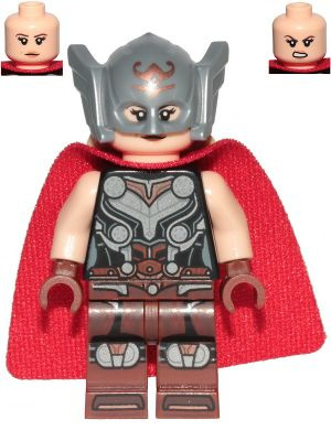 Минифигурка Lego Mighty Thor (Jane Foster) sh815 - купить с доставкой ...