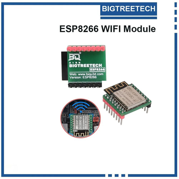 WiFi модуль ESP8266 ESP-12S от BIGTREETECH. Wi-Fi микроконтроллер для материнских плат BTT SKR ...