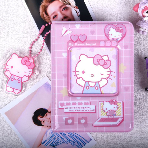 Новый 3-дюймовый Подарочный Фотоальбом Для Хранения Sanrio Kuromi ...