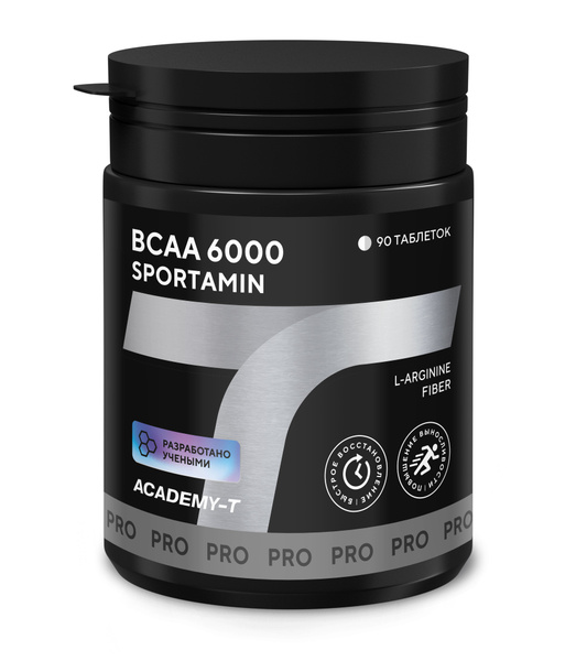 BCAA Академия-Т "BCAA 6000 Спортамин", 90 таблеток - купить с доставкой ...