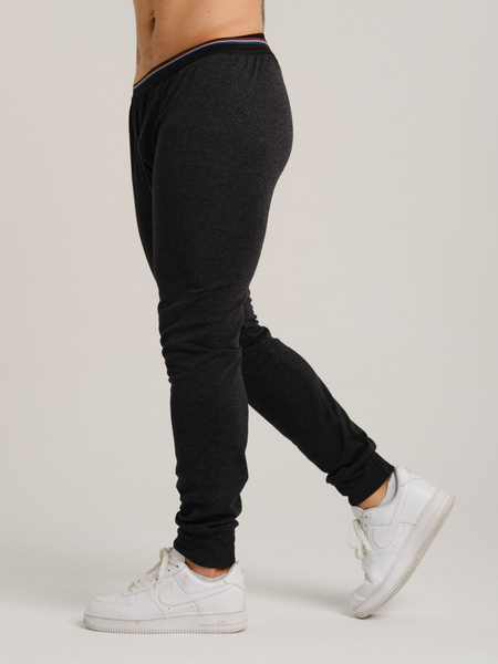 Термобрюки Мужской GOODWIN ENACTMENT, размер 56 Зима Бег, Баскетбол Хлопок серый Повседневный ...