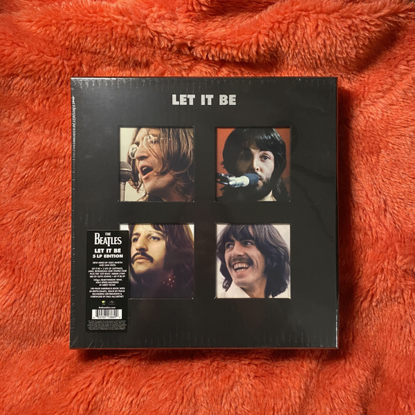 Делюкс винил бокс-сет The Beatles - Let It Be 5 LP + книга (Limited ...