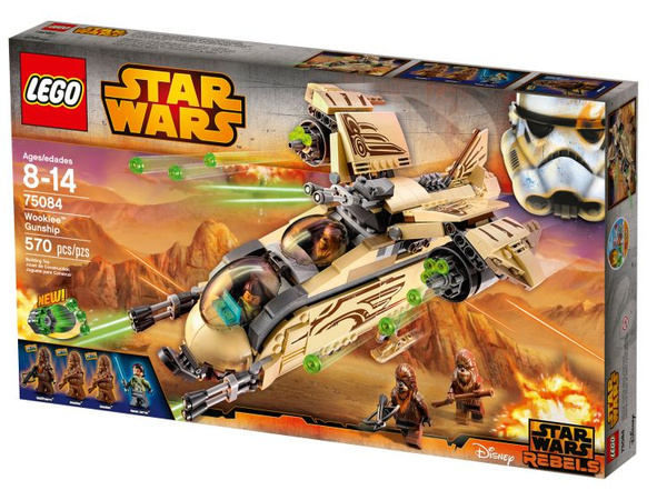 Конструктор LEGO 75084 Star Wars Боевой корабль Вуки - купить с ...