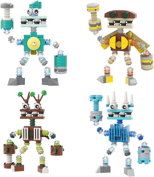 309pcs Игрушки из строительных блоков Wubbox Monster Building Blocks ...