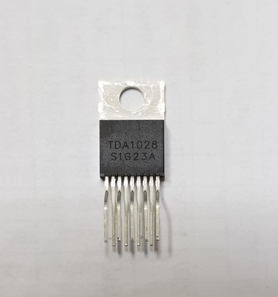 Микросхема TDA1028 - купить с доставкой по выгодным ценам в интернет-магазине OZON (1238238277)