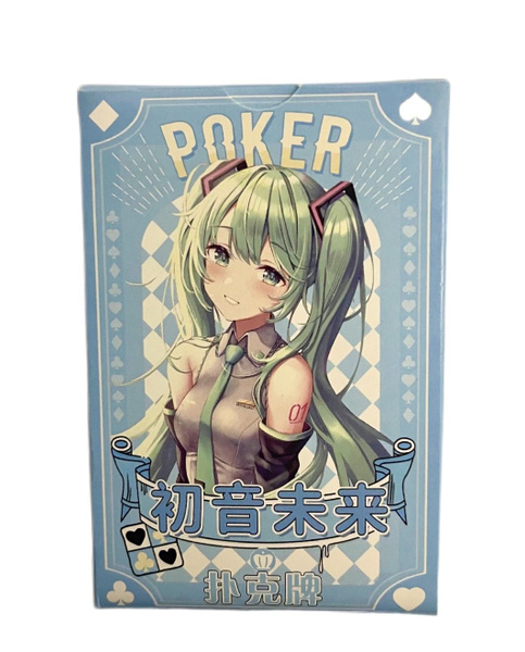 Игральные карты аниме Хацунэ Мику Hatsune Miko - купить с доставкой по ...