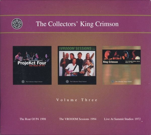 CD King Crimson. The Collectors' King Crimson (Volume Three) (Japan ...