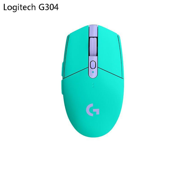 Игровая мышь беспроводная Logitech G G304 G304, зеленый - купить по выгодной цене в интернет ...
