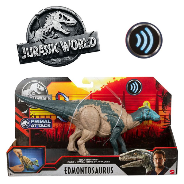 Фигурка Эдмонтозавра Jurassic World Edmontosaurus Sound Strike - купить ...