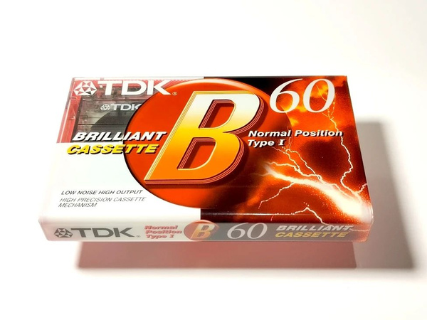 Аудиокассета TDK B60 Normal Position - купить с доставкой по выгодным ...