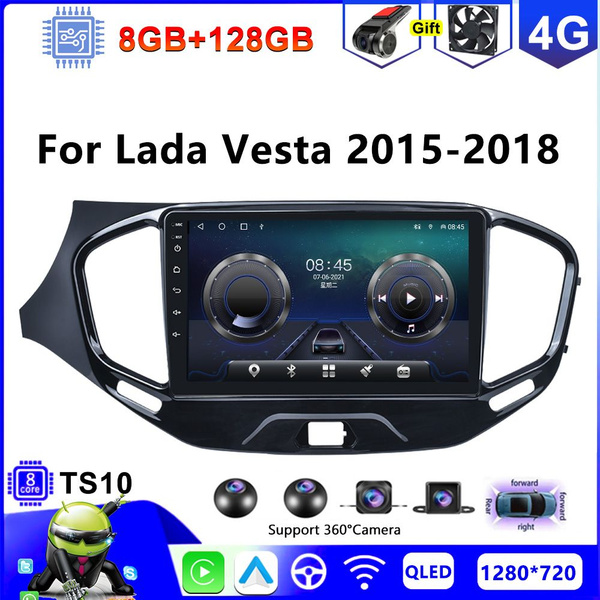 2 дин Андроид for Лада Веста/Lada Vesta 2015-2018 Gps навигатор ...