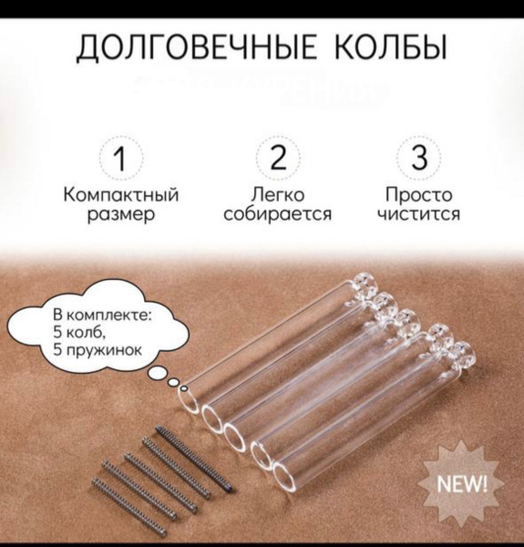 Колба / Трубочка стеклянная / Сувенир - купить Сувенир по выгодной цене ...