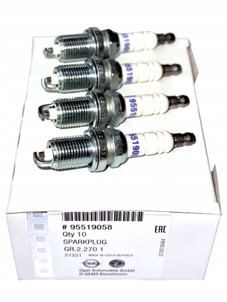 Комплект свечей зажигания General Motors SVC4 - купить по выгодным ...