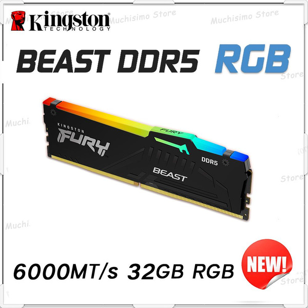 Модуль оперативной памяти Kingston Fury Kingston Fruy Beats DDR5 Memroy ...