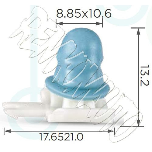 Клипса крепежная автомобильная, 5 шт. купить по выгодной цене в ...