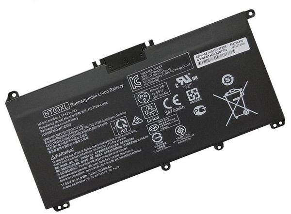 Подходит для аккумулятора ноутбука HP TPN-Q207 Q208 star 15 14-CE0027TX ...