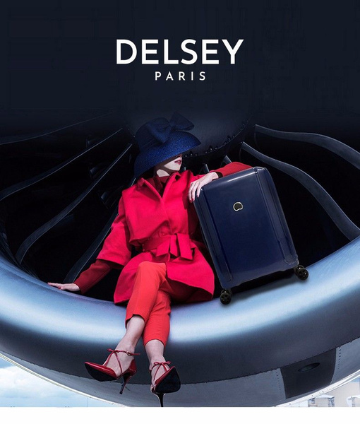 Delsey Чемодан Полипропилен 55 см - купить с доставкой по выгодным ...