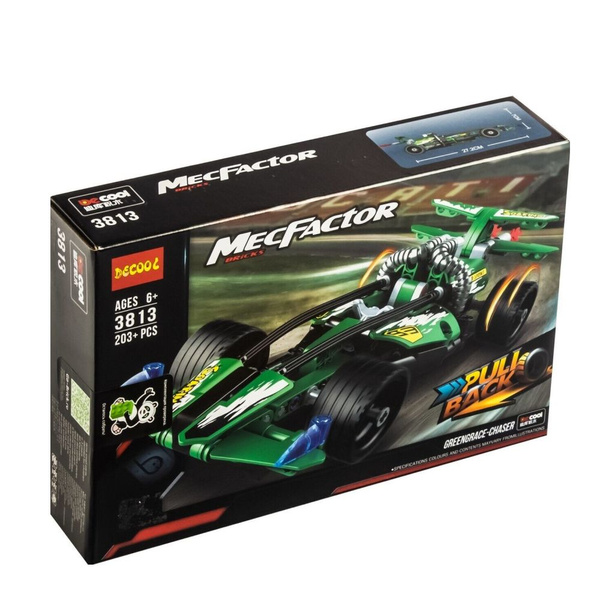 Конструктор MecFactor Decool 3813, 203 детали - купить с доставкой по выгодным ценам в интернет ...