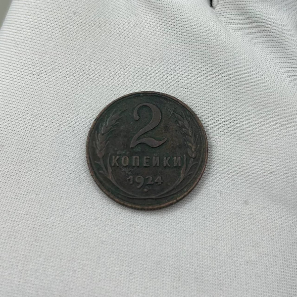 Монета 2 копейки 1924 год, медь, СССР! - купить в интернет-магазине OZON с быстрой доставкой ...