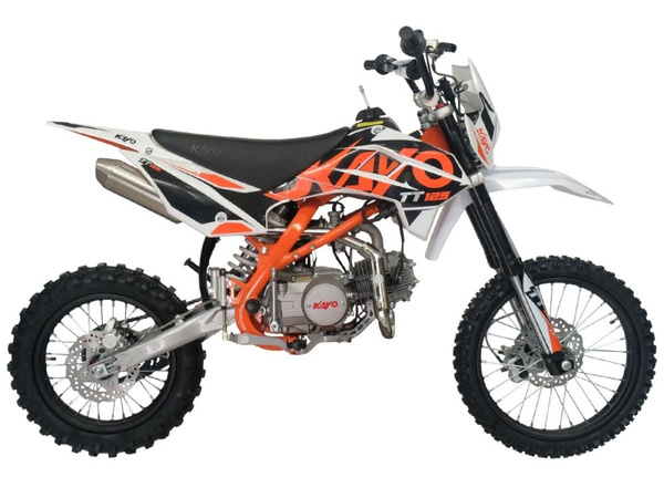 Питбайк KAYO BASIC TT125EA 17/14 KRZ (п/автомат, эл. стартер) - купить с доставкой по выгодным ...